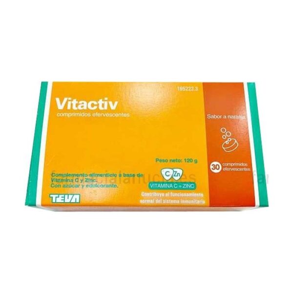 Teva Vitactiv 30 Effervescent Tablets 120g - Jag Couture London - New York